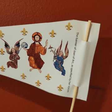 Handheld Banner 20-pk - Krewe de Jeanne d'Arc
